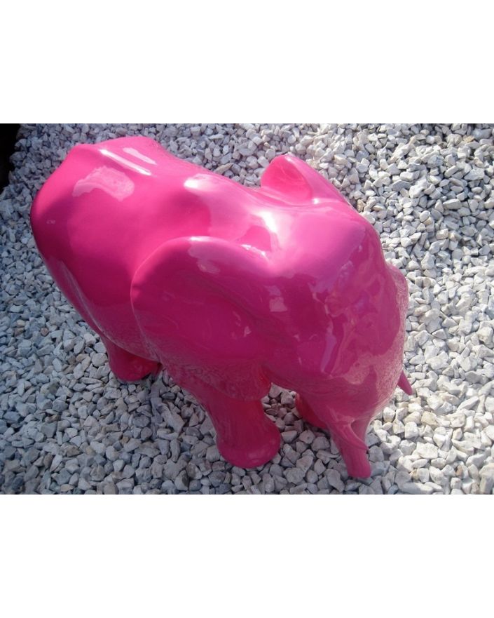DUŻY SŁOŃ STOJĄCY - RÓŻOWY DESIGN