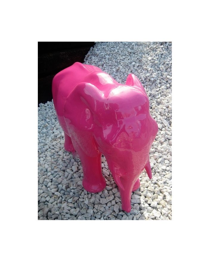 DUŻY SŁOŃ STOJĄCY - RÓŻOWY DESIGN