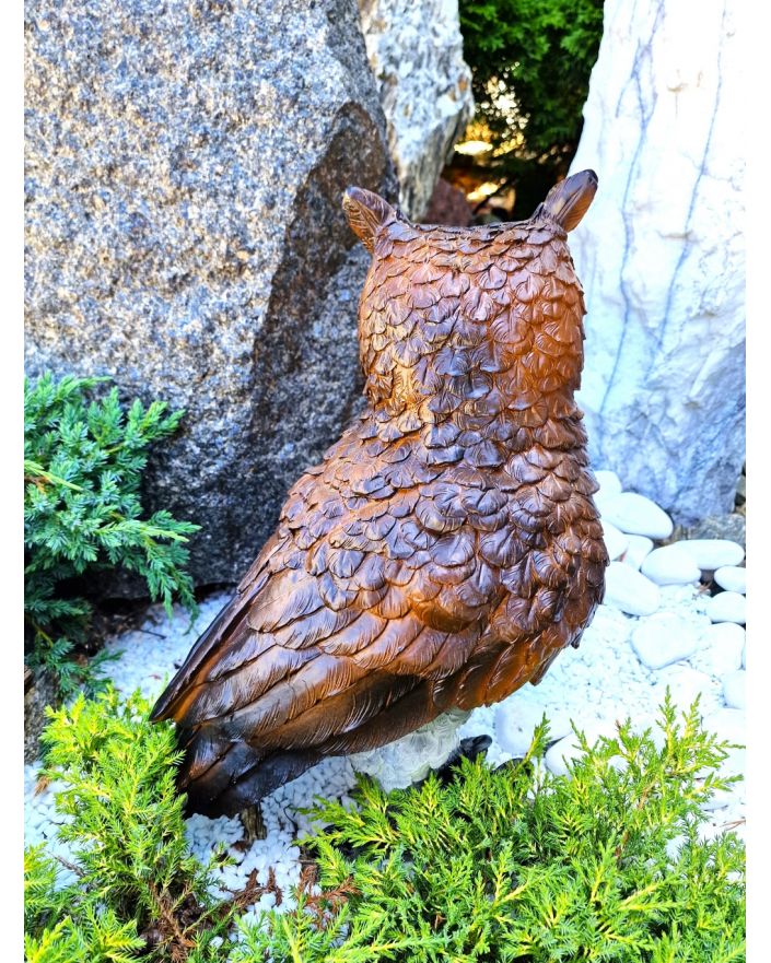 DUŻA BRĄZOWA SOWA model B - Sklep Maja Centrum