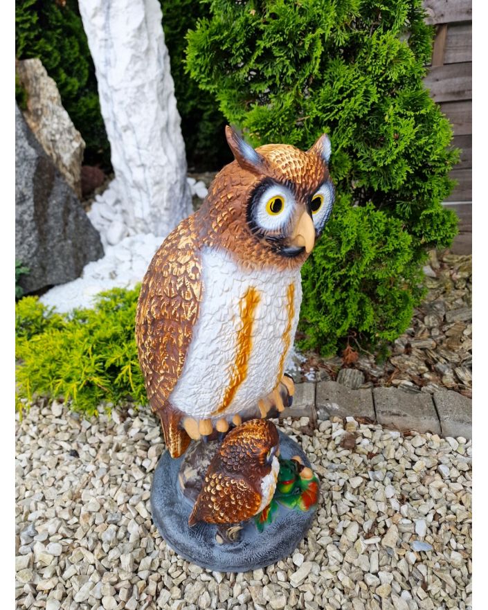 DUŻA BRĄZOWA SOWA model D - Sklep Maja Centrum