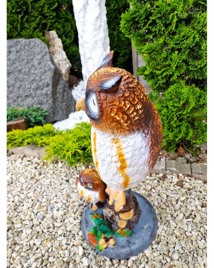 DUŻA BRĄZOWA SOWA model D - Sklep Maja Centrum